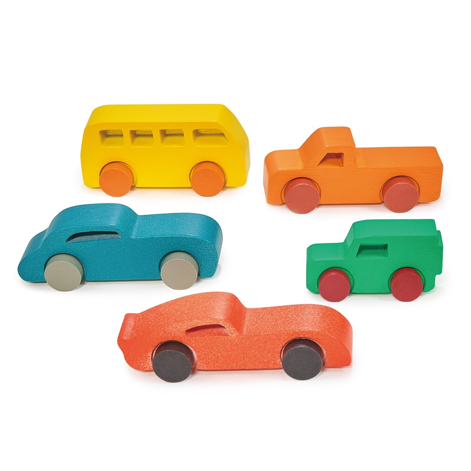 Colourful Car Assortment – Toby Tiger