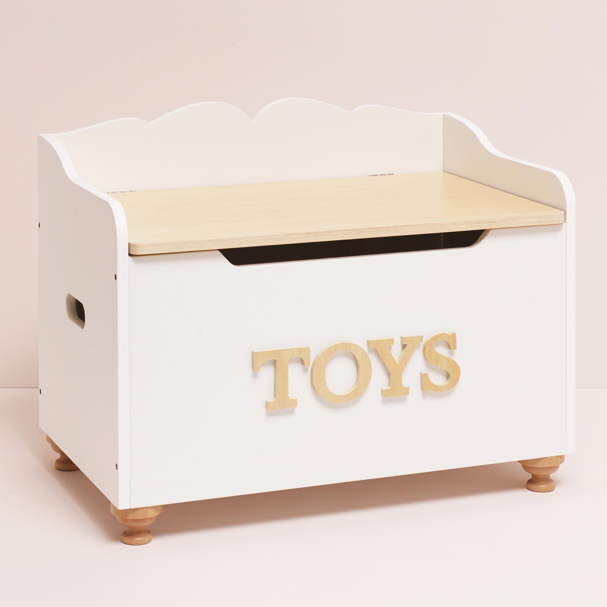 Handcrafted Wooden Toy Box - Elegant Kids Storage Solution – Toby Tiger